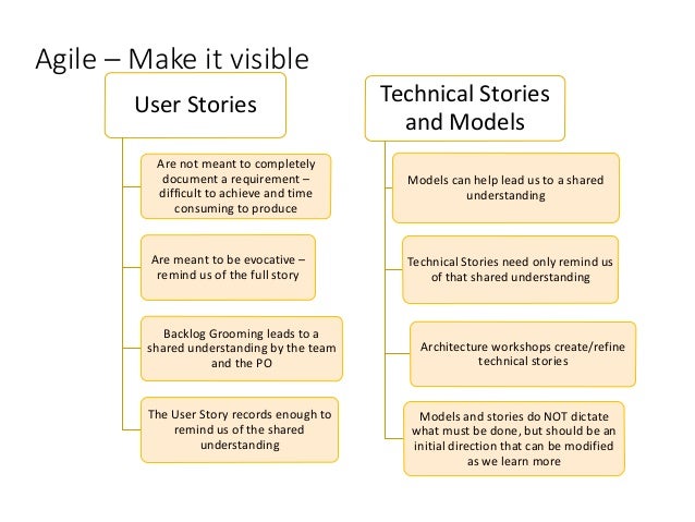 Technical stories v1.2