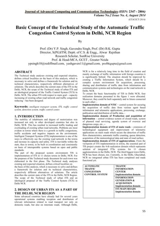 Technical study of automatic traffic control system | PDF
