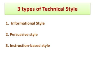 Technical style | PDF