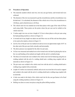 Student Work Experience Programme (SWEP 1) Technical Report by Michael ...