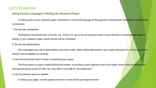 Technical terms used in research | PPTX