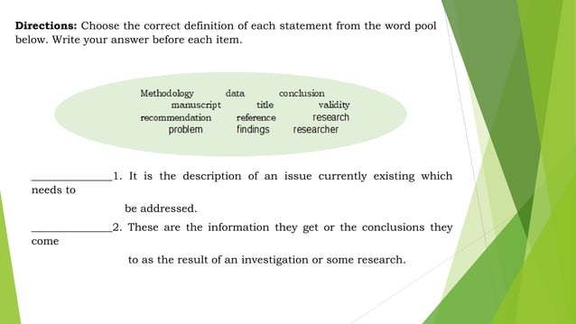 Technical terms used in research | PPTX