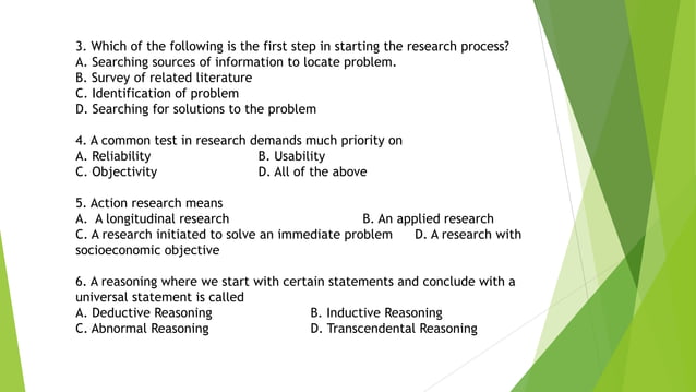 Technical terms used in research | PPTX