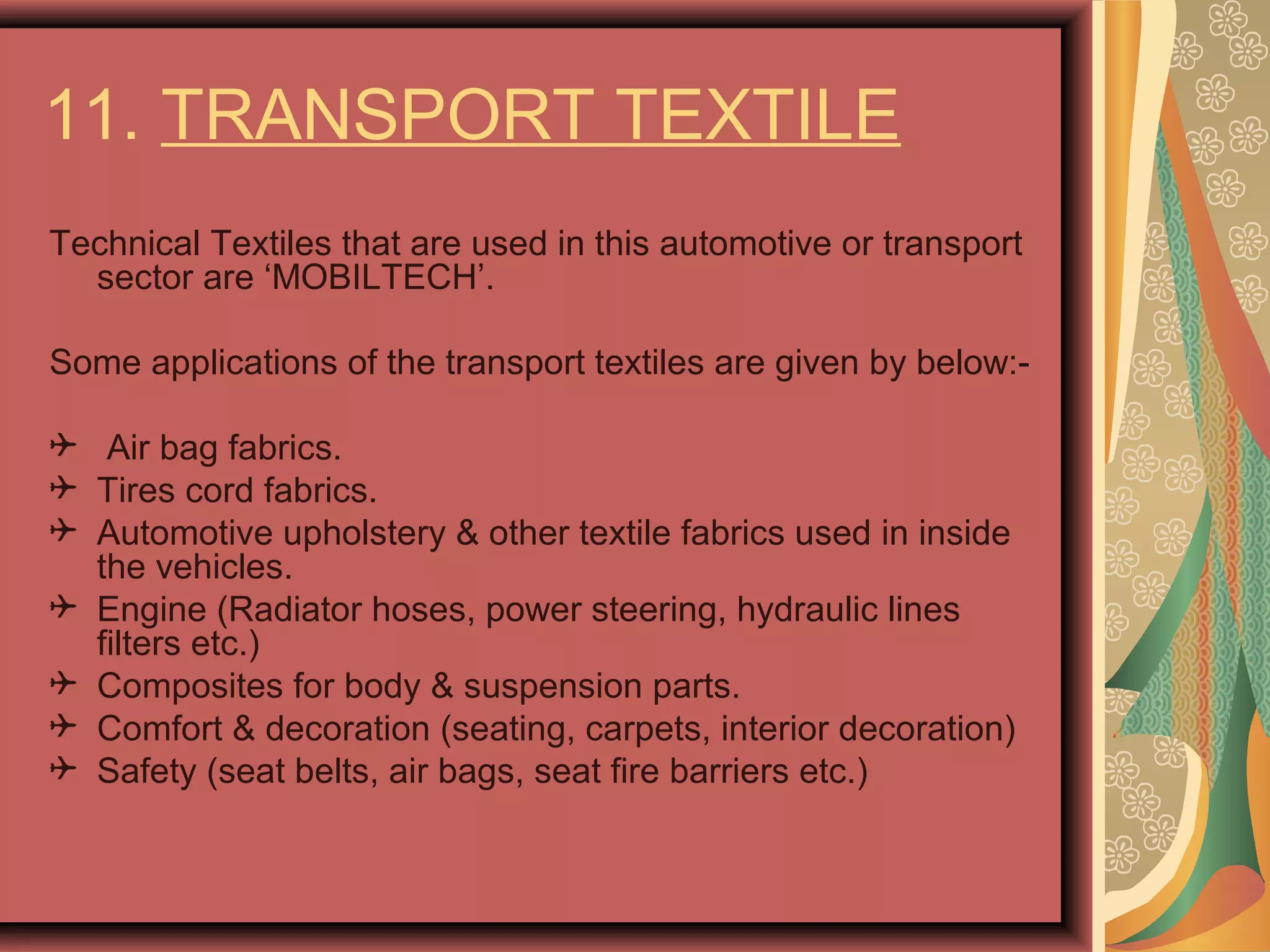 Technical Textile | PPT