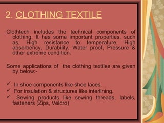Technical Textile | PPT