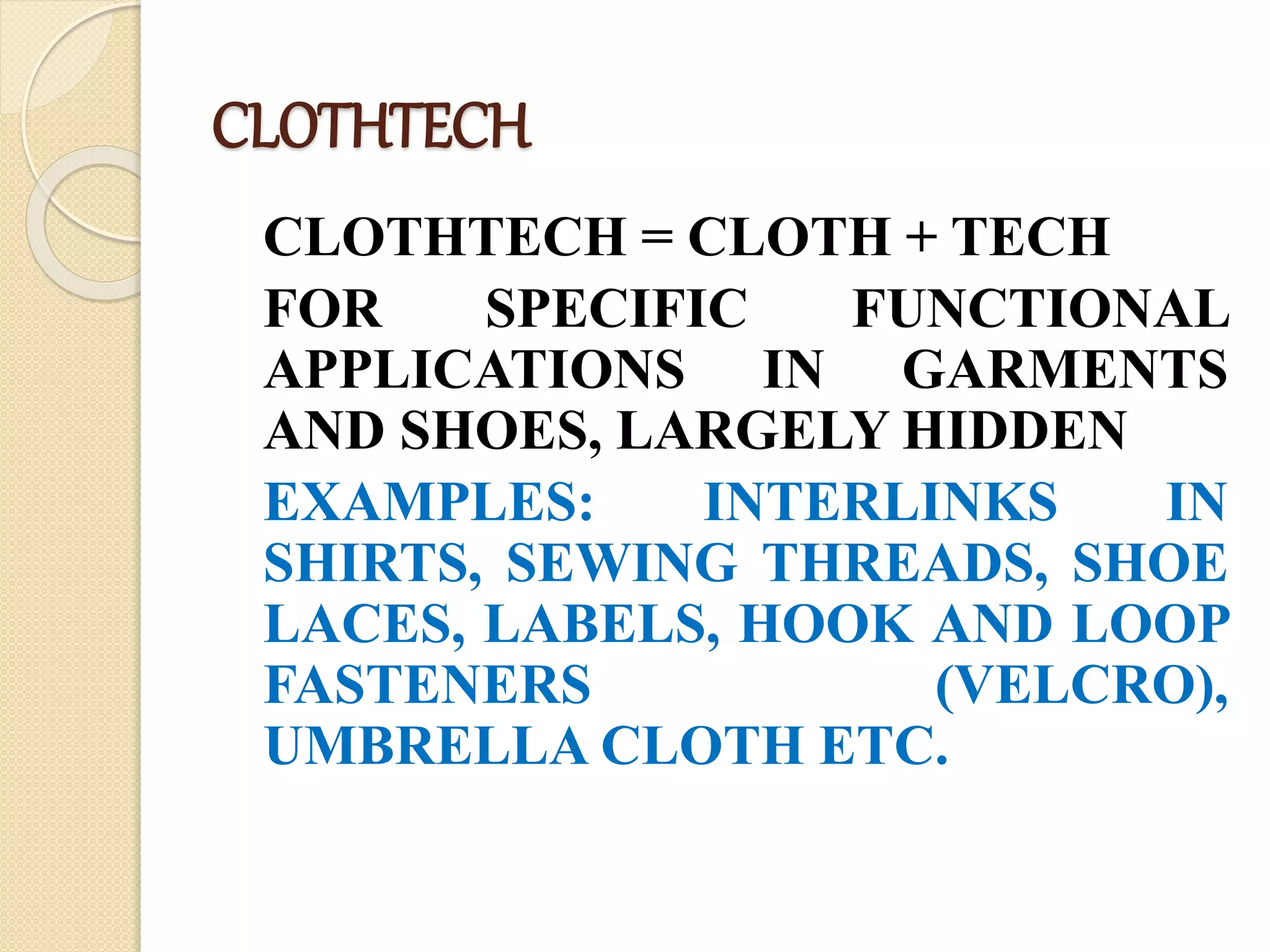 Technical textiles | PPTX