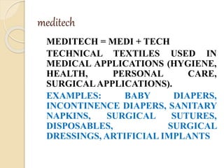 Technical textiles | PPTX