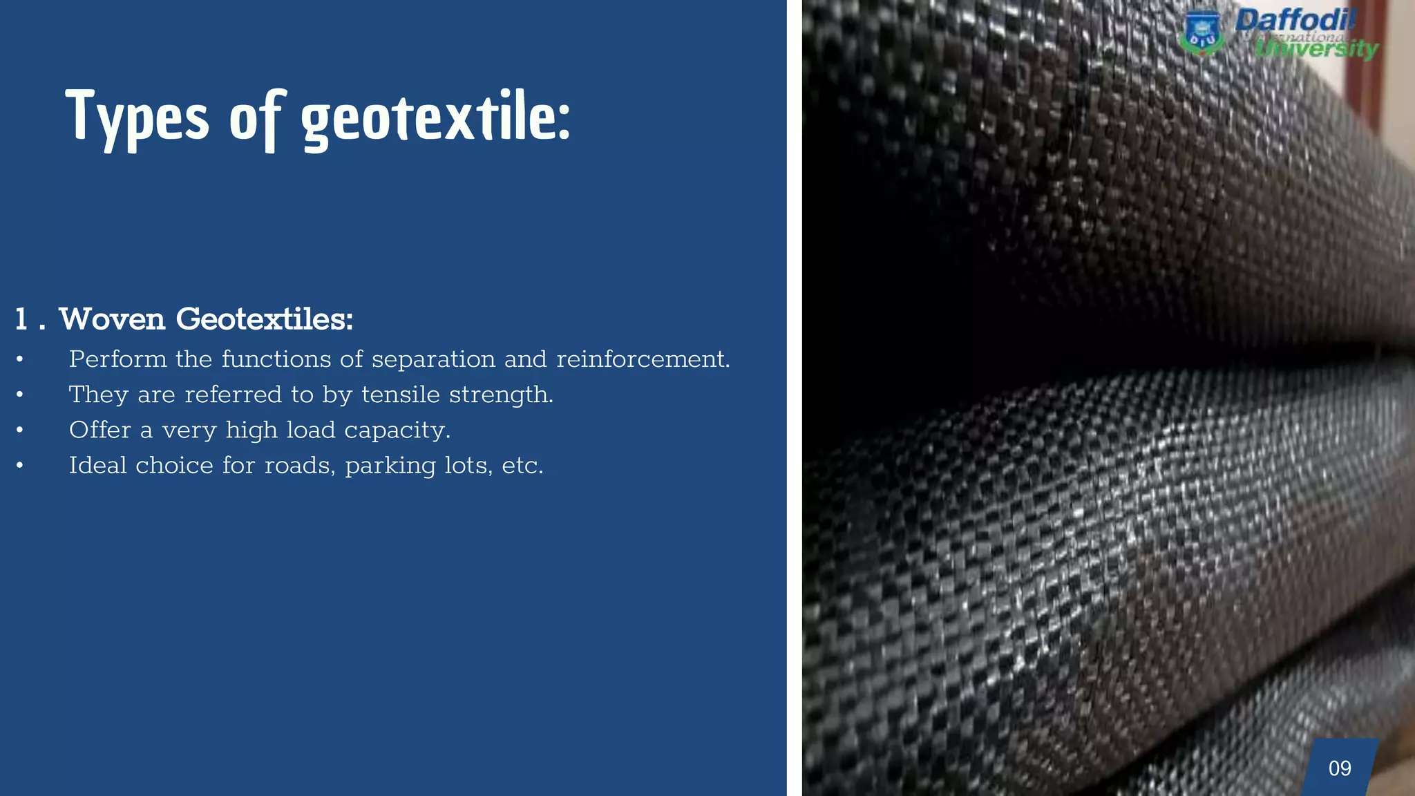 Geotextile and it's application on Bangladesh | PPTX