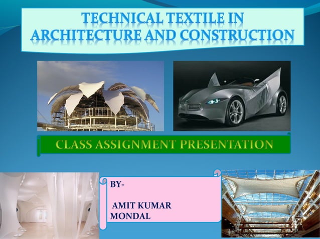 Technical textile in architecture and construction | PPT