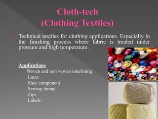 Technical textiles | PPTX