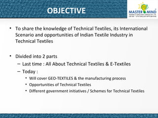 Technical Textiles - Part II | PPT