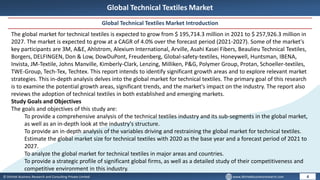 Technical textiles market | PDF