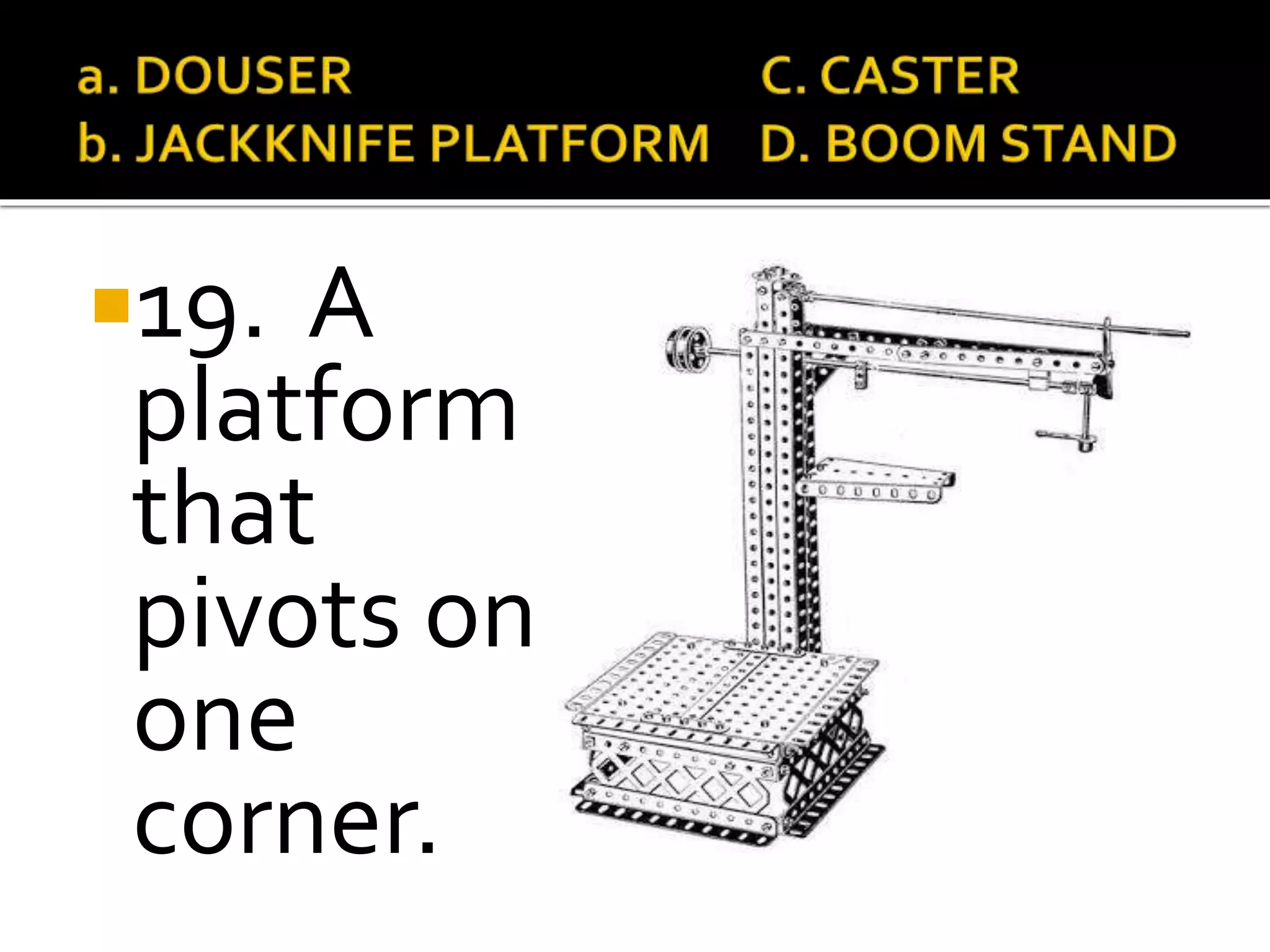 Technical theater vocabulary | PPTX
