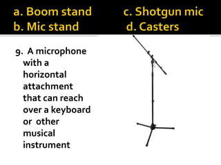 Technical theater vocabulary | PPTX