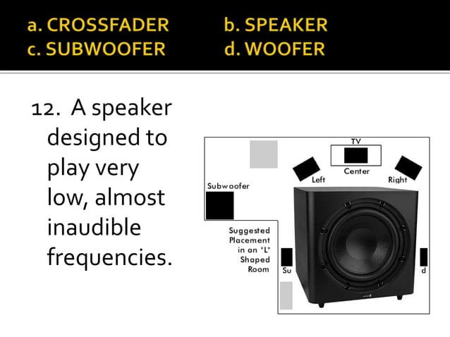 Technical theater vocabulary | PPTX