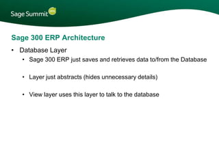 Sage 300 ERP: Technical Tour of Diagnostic Tools | PPTX