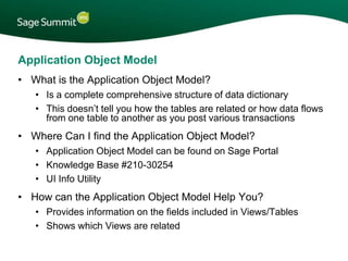 Sage 300 ERP: Technical Tour of Diagnostic Tools | PPTX