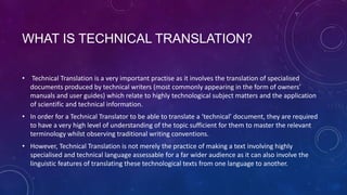 Technical translation (1) | PPTX
