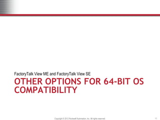 Technical Update-FactoryTalk View v6.1 Compatibility Guidelines.ppt