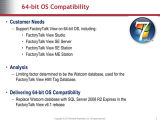 Technical Update-FactoryTalk View v6.1 Compatibility Guidelines.ppt