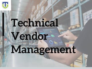 Technical Vendor Management | Tahoe Tech Group | PDF