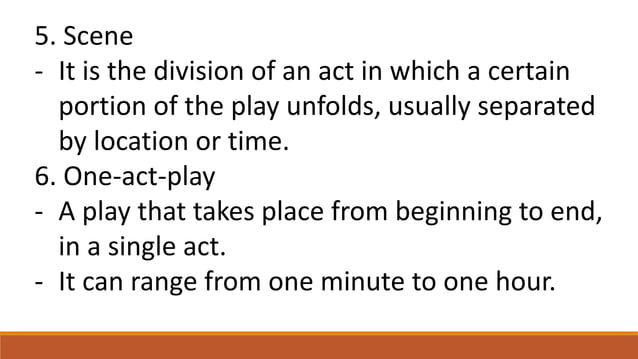 drama and theatre | PPTX | Drama | Genres