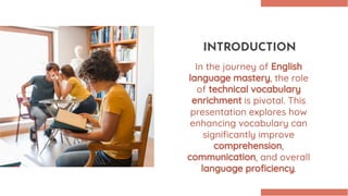 The Role of Technical Vocabulary in Professional English | PDF