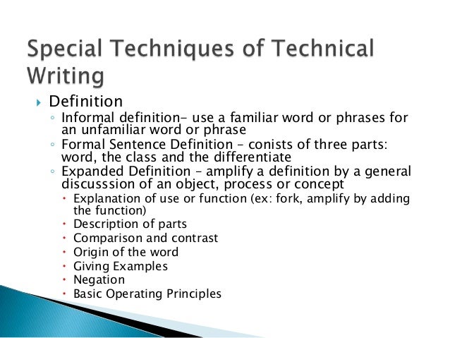 Technical Writing