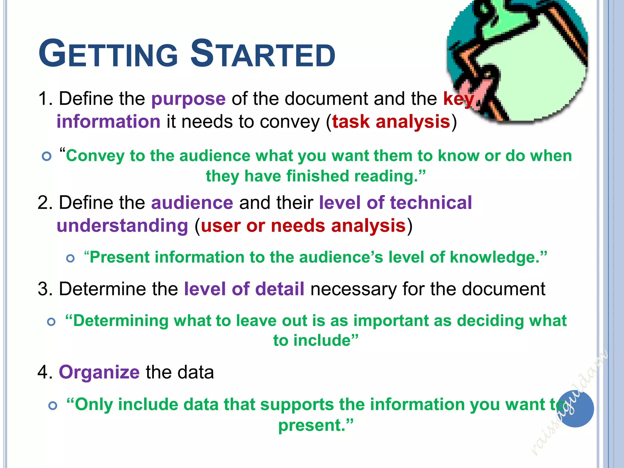 Technical writing | PPTX