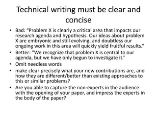 Technical writing | PPT