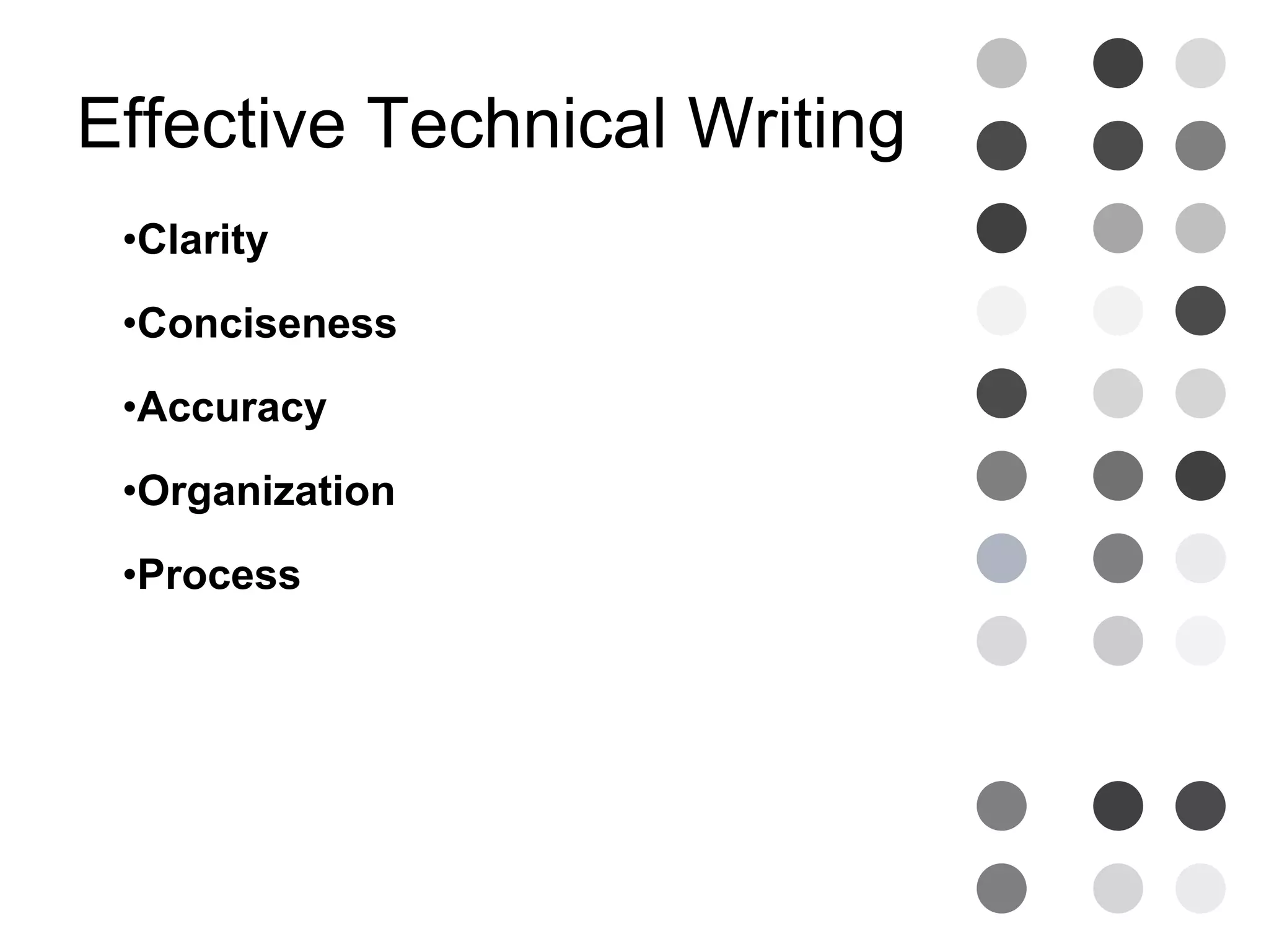 Technical writing | PPTX