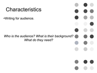 Technical writing | PPTX