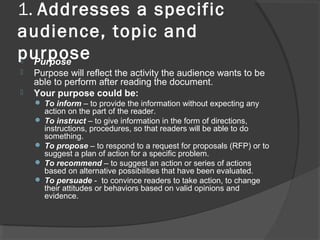 Technical writing | PPT