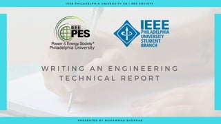 Writing an engineering technical report | PDF