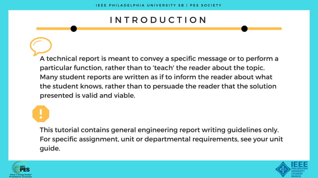 Writing an engineering technical report | PDF