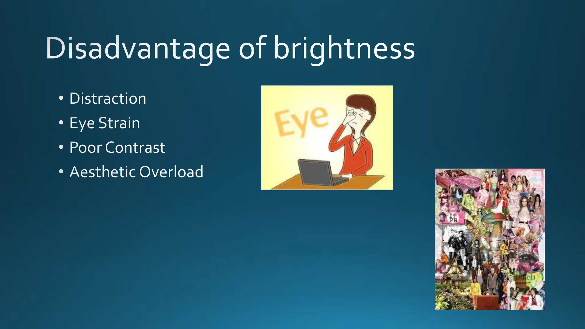 Technical writing Brightness and afterimages ppt | PPTX