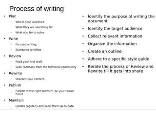 Technical writing a short introduction | PPT