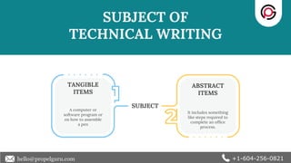 Introduction To Technical Writing | PPTX