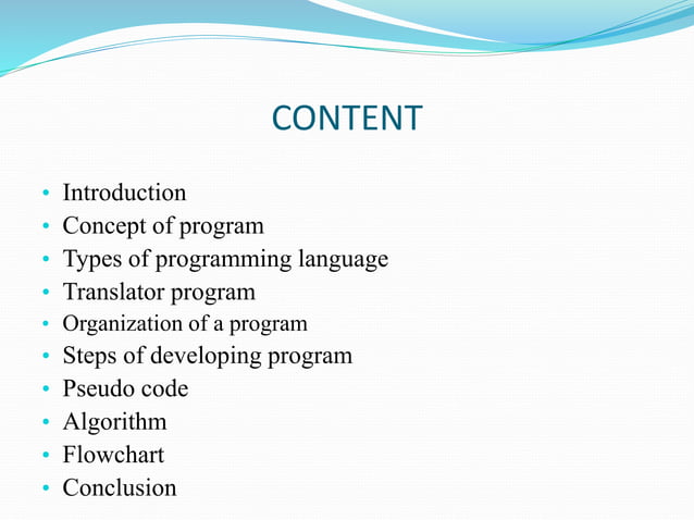 Introduction with Programming Language | PPT