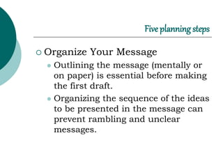 EFFECTIVE BUSINESS MESSAGE | COMMUNICATION | PPT