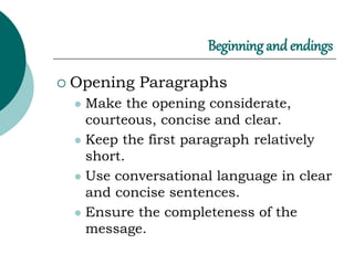 EFFECTIVE BUSINESS MESSAGE | COMMUNICATION | PPT