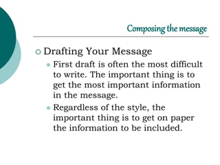 EFFECTIVE BUSINESS MESSAGE | COMMUNICATION | PPT