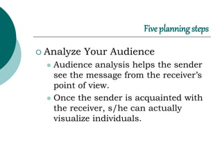 EFFECTIVE BUSINESS MESSAGE | COMMUNICATION | PPT