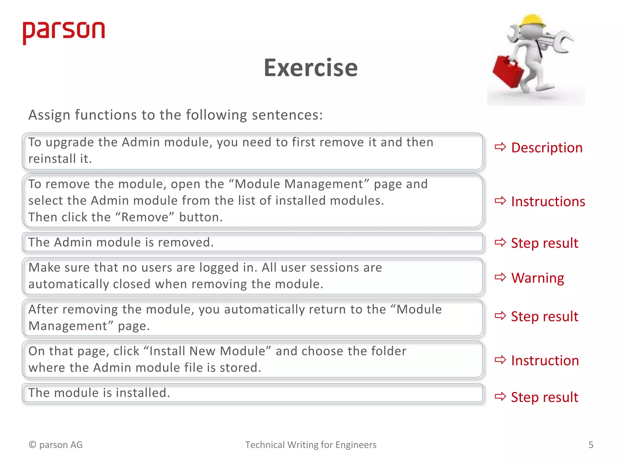 Technical Writing Training for Engineers | PPTX