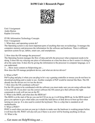 Technical Writing Format With Template For Technic | PDF