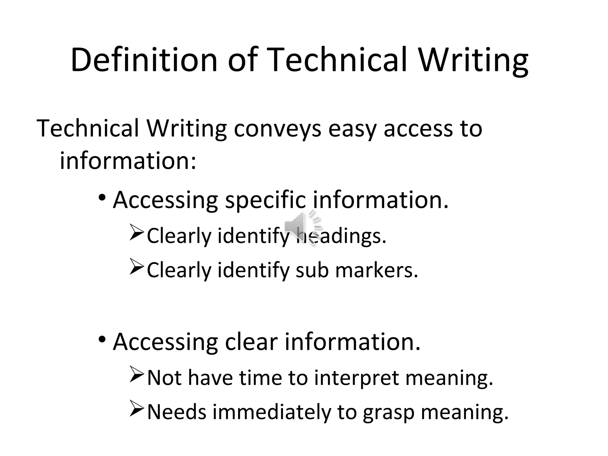 Technical Writing Introduction | PPT
