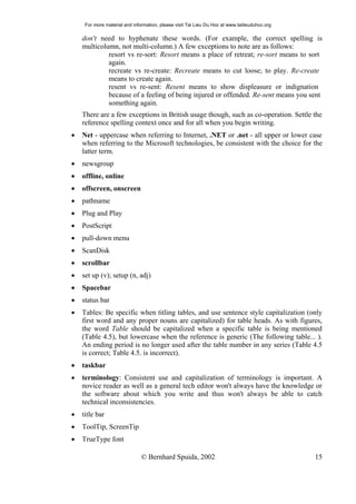 Technical writingmadeeasier | PDF