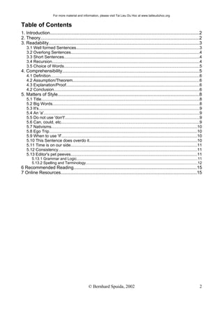 Technical writingmadeeasier | PDF