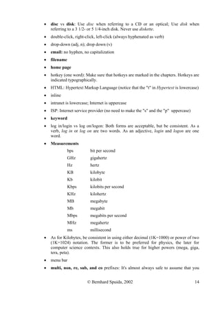 Technical writing made easier | PDF | Programming Languages | Computing
