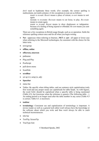 Technical writing made easier | PDF | Programming Languages | Computing